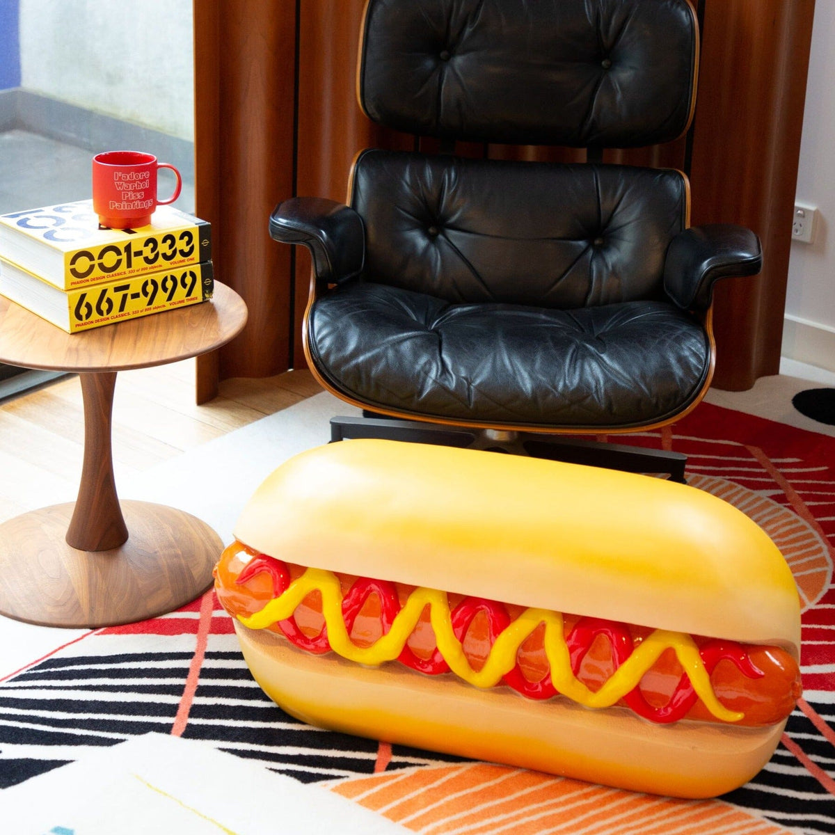 Giant Hot Dog Stool | Third Drawer Down USA