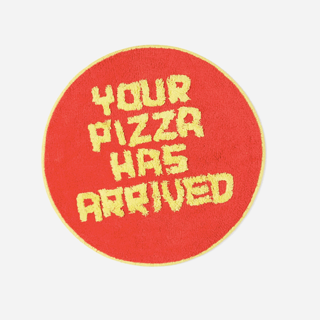 Your Pizza Has Arrived Floor Rug x David Shrigley | Third Drawer Down ...