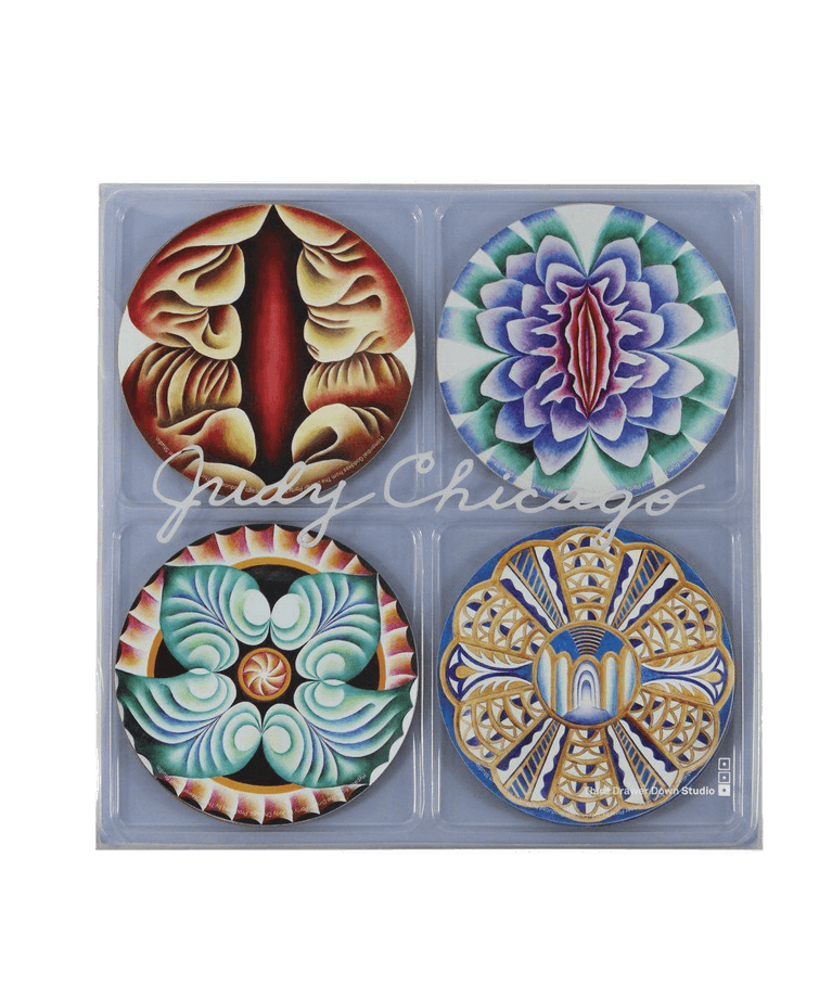Set of Four Coasters x Judy Chicago | Third Drawer Down USA | Third ...